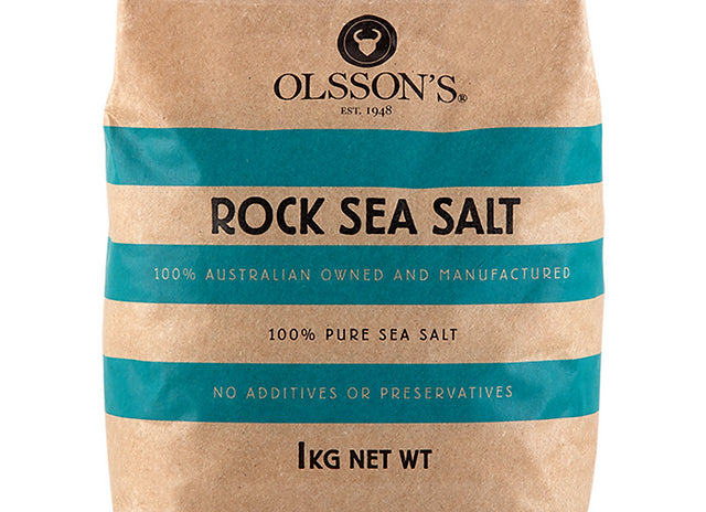 Olsson's Rock Sea Salt 1kg — Basfoods