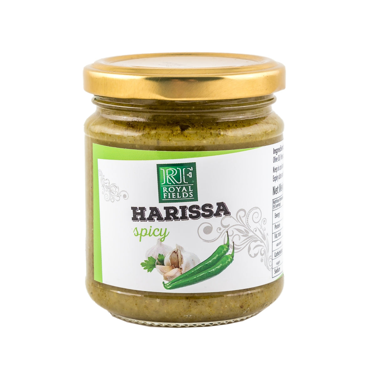 Royal Fields Harissa Paste Spicy With Jalapeno & Garlic 190g — Basfoods