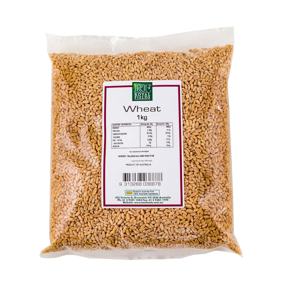 Royal Fields Wheat 1kg — Basfoods