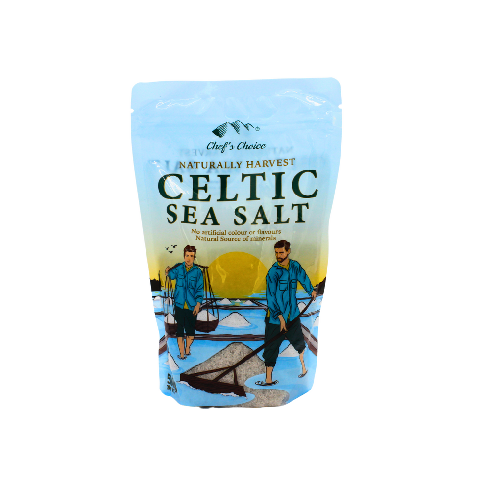 Chef's Choice Celtic Sea Salt 500g — Basfoods