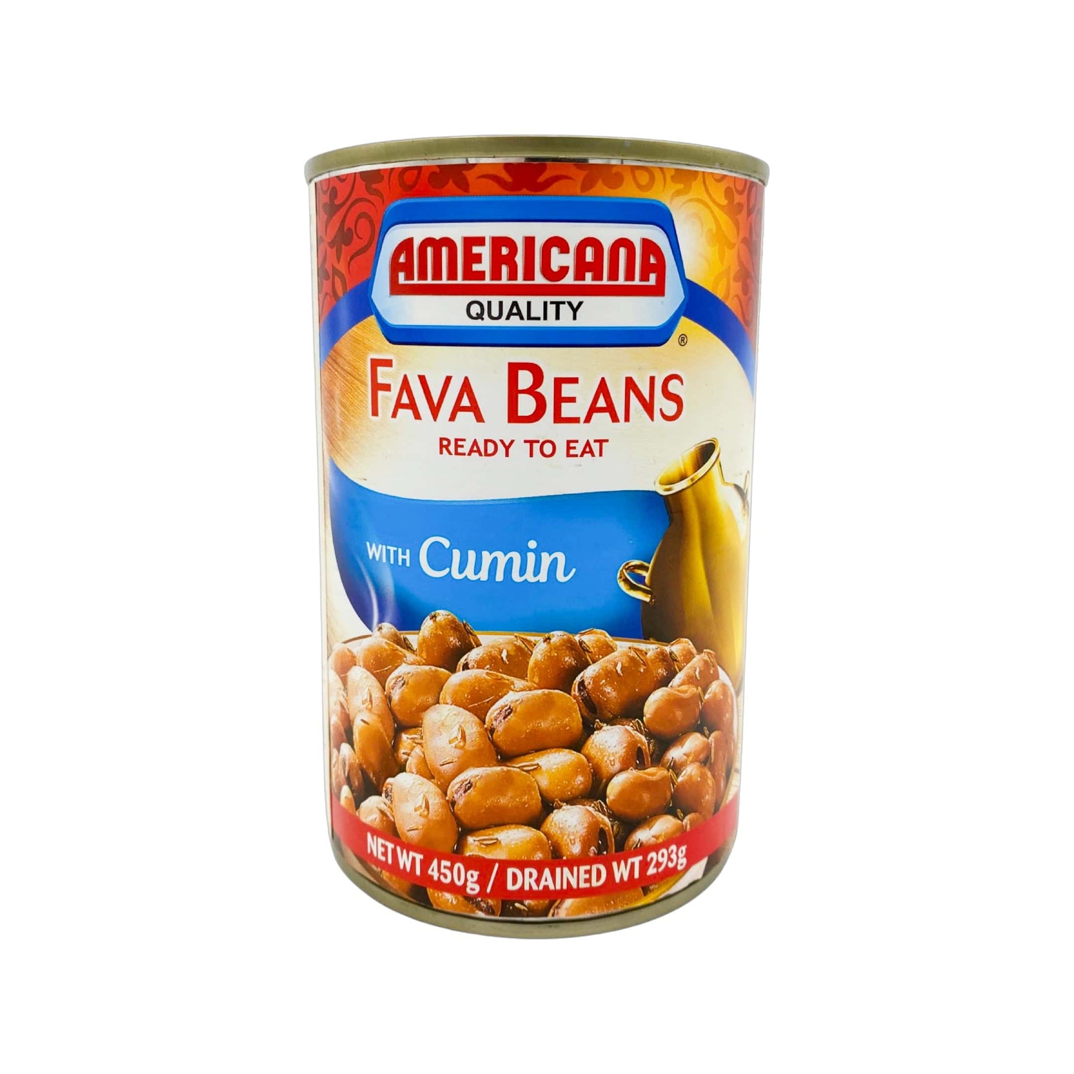 Americana Fava Beans w/Cumin 400g — Basfoods
