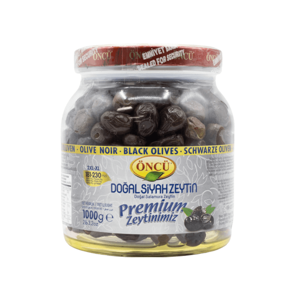 Oncu Black Olives Medium 1kg — Basfoods
