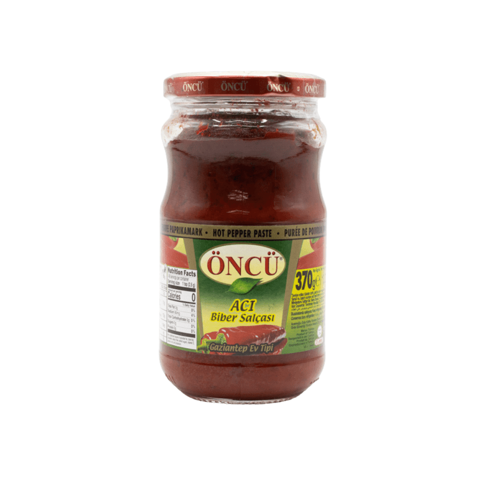 Oncu Pepper Paste Hot 370g — Basfoods
