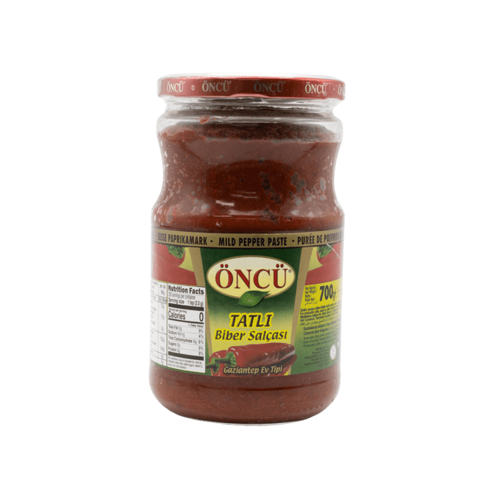 Oncu Pepper Paste Mild 700g — Basfoods