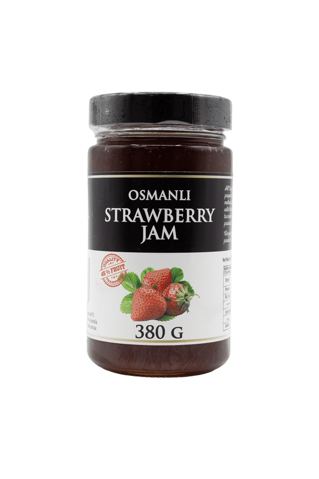 Osmanli Strawberry Jam 380g — Basfoods