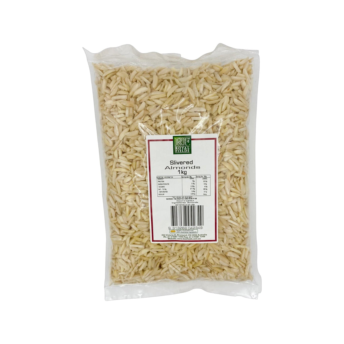 Royal Fields Almonds Slivered — Basfoods