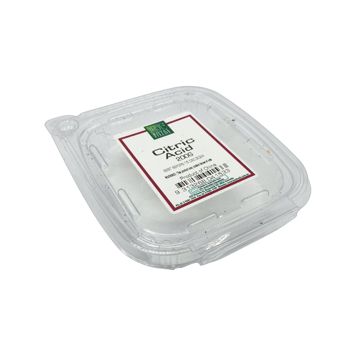 Royal Fields Citric Acid 200g — Basfoods