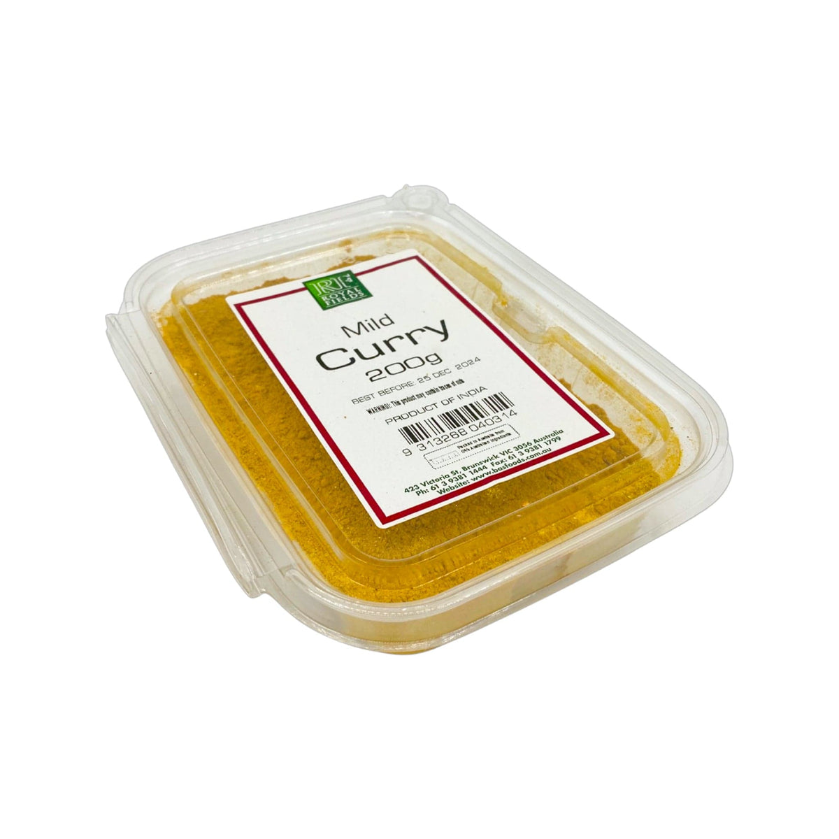 Royal Fields Curry Powder Mild — Basfoods