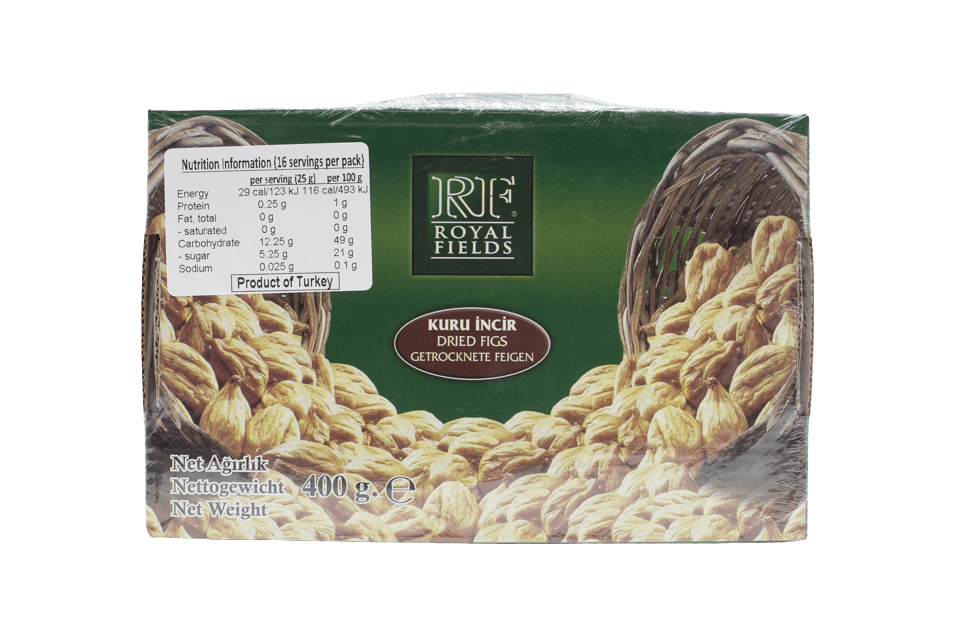 Royal Fields Figs 400g — Basfoods
