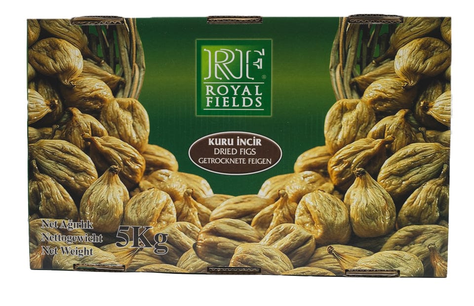 Royal Fields Figs Dried Loose 5kg — Basfoods
