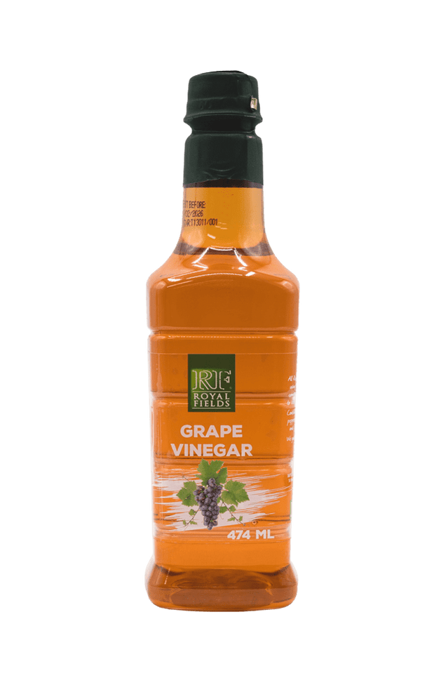 Royal Fields Grape Vinegar 474mL — Basfoods