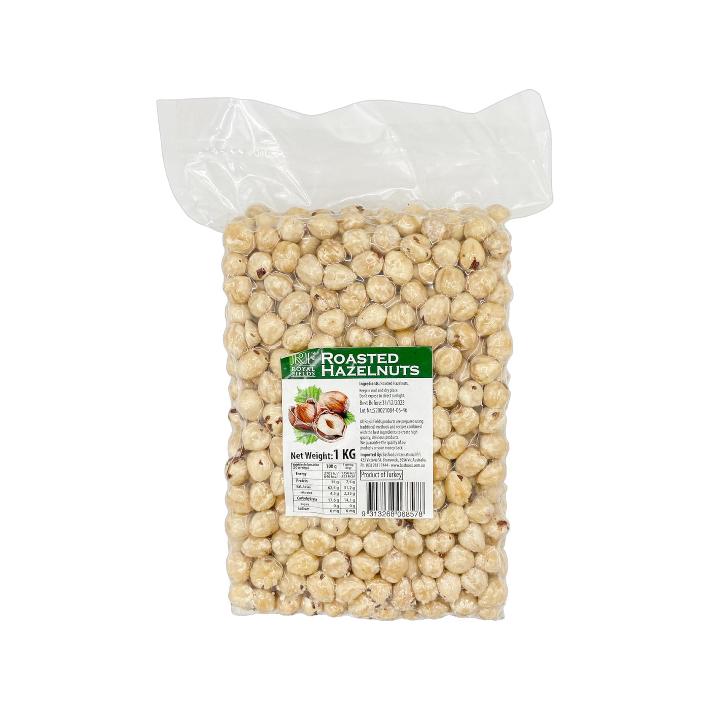 Royal Fields Hazelnuts Roasted/Blanched — Basfoods
