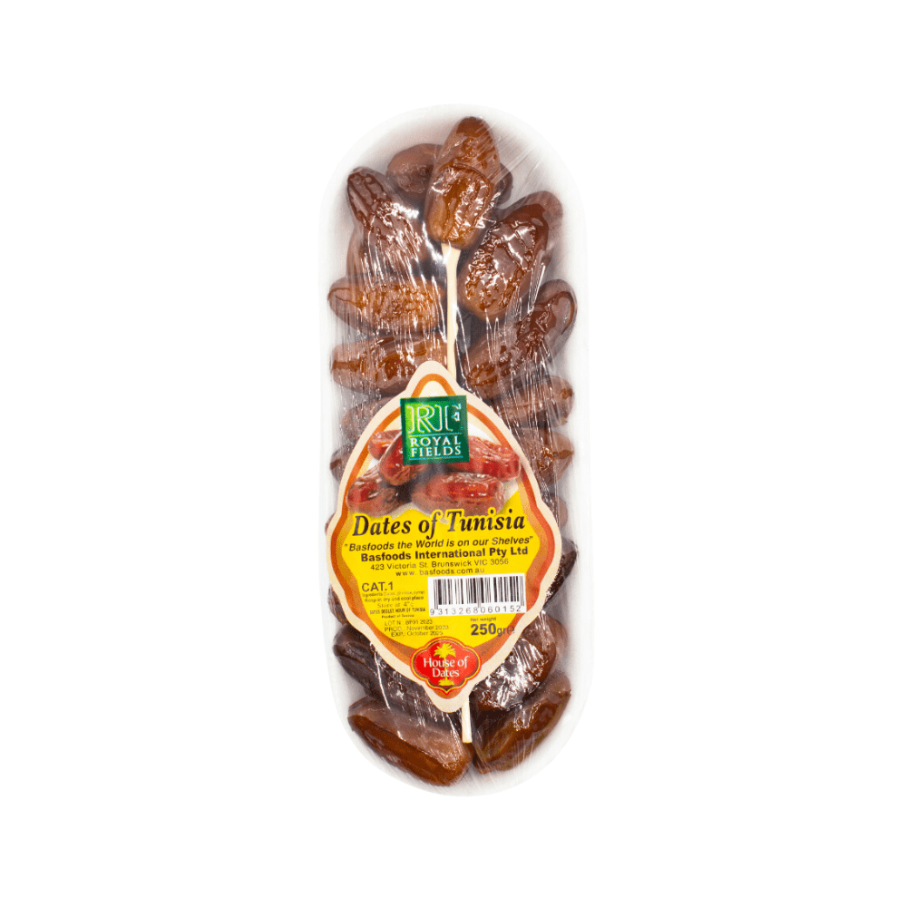 Royal Fields Tunisian Dates 250g — Basfoods