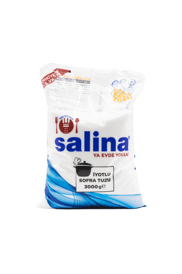 Salina Table Salt 3kg — Basfoods