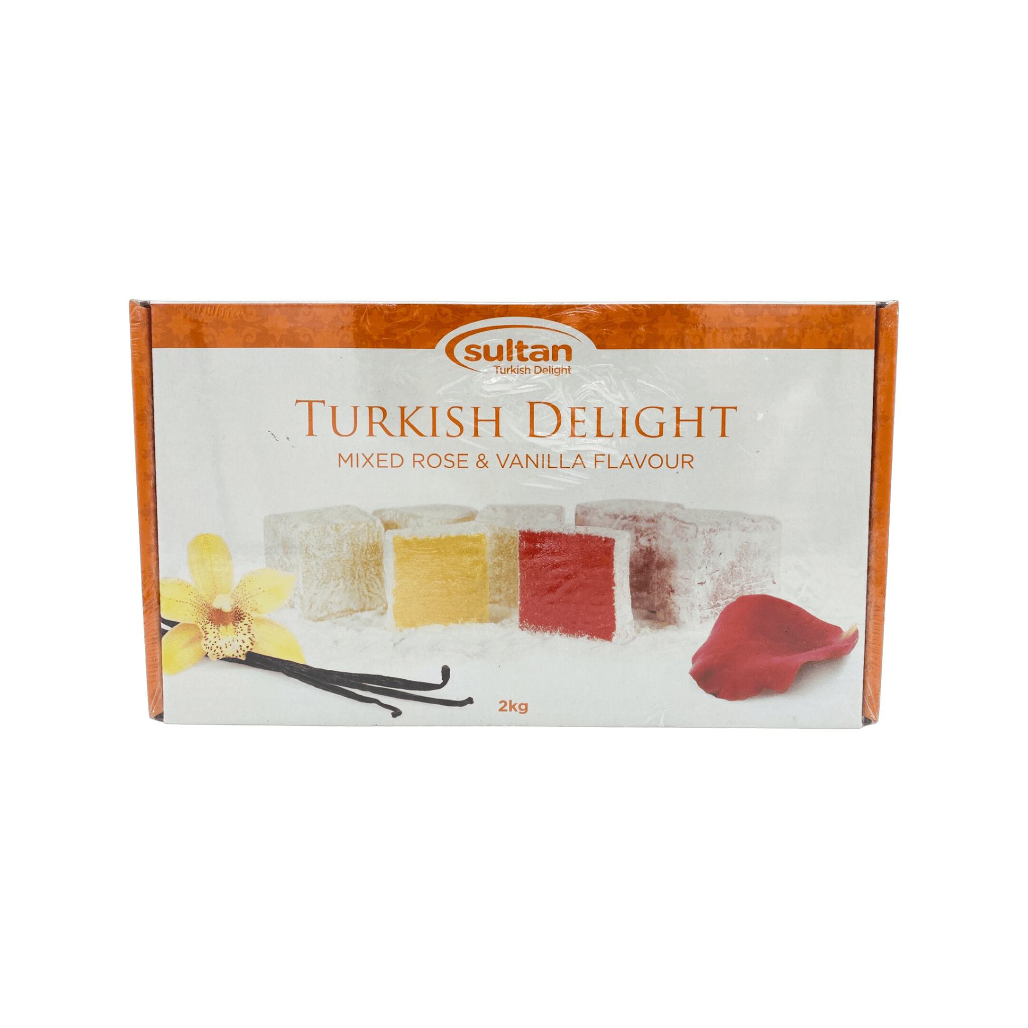 Sultan Turkish Delight Rose & Vanilla 2kg — Basfoods