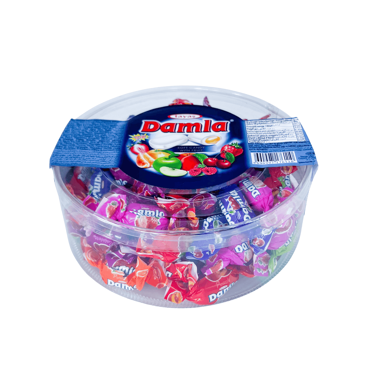Tayas Damla Assorted Soft Fruit Candy 300g — Basfoods