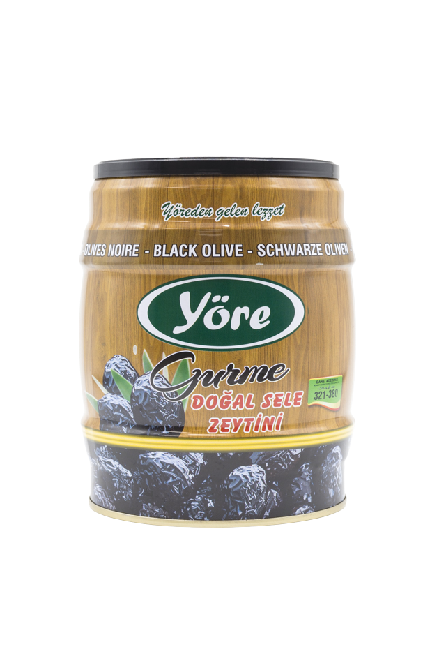 Yore Black Sele Gurme Gemlik Olives 750g — Basfoods