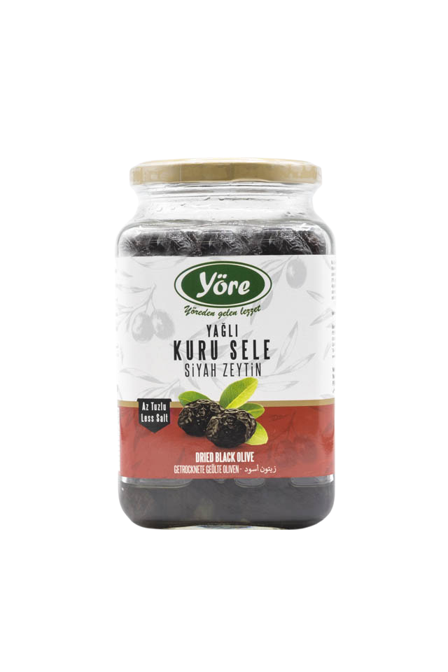 Yore Black Sele Olives 550g — Basfoods